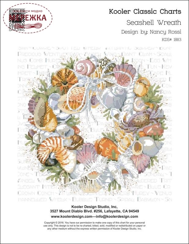 Схеми для вишивання хрестиком, журнали та книги про вишивку - Мережка