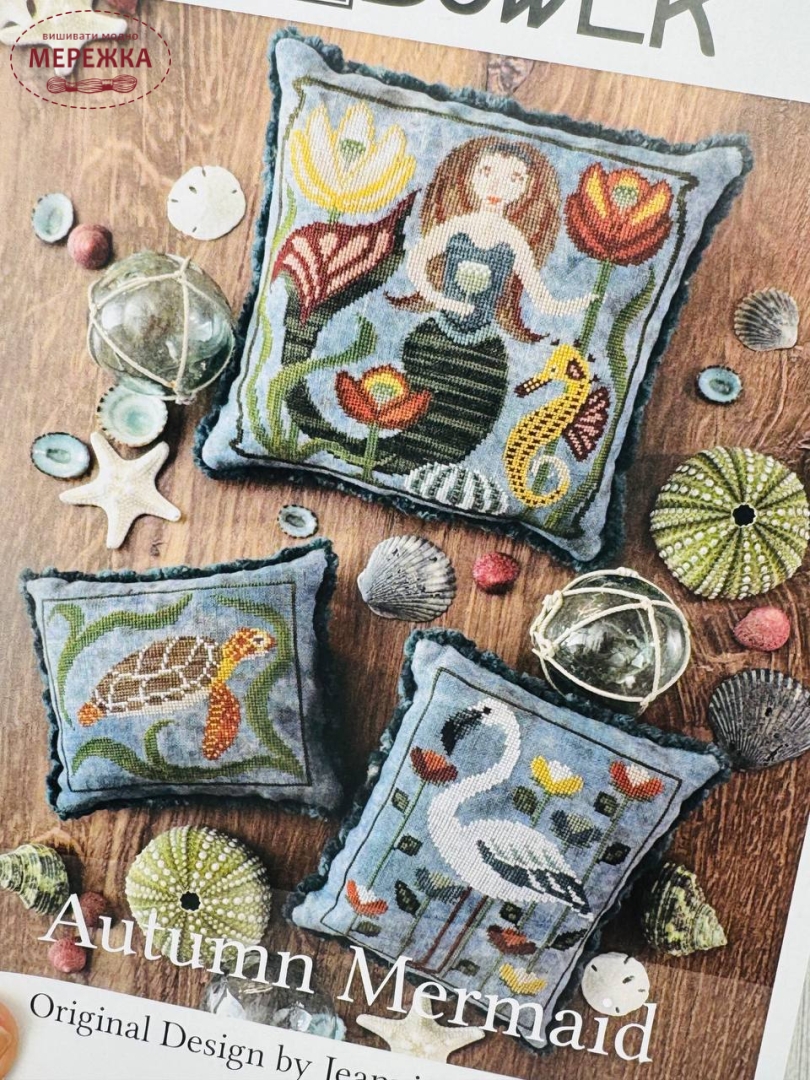 The Blue Flower Схема Autumn Mermaid | MEREZHKA online store