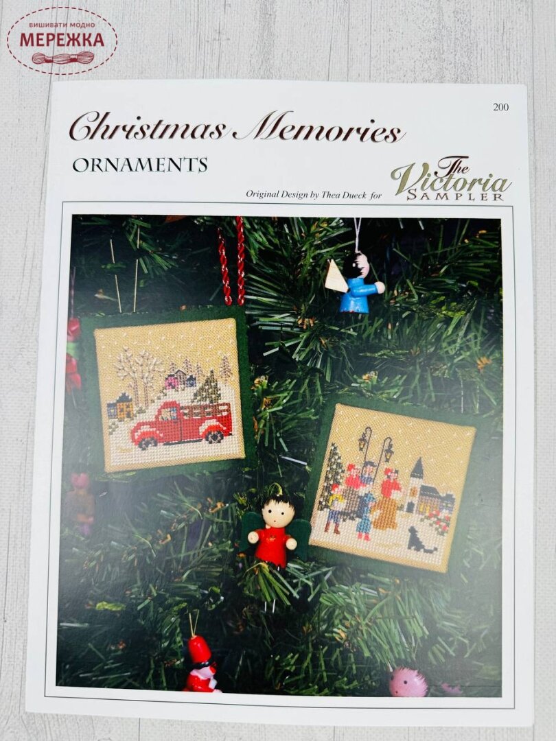 The Victoria Sampler Схема Christmas Memories 200 | MEREZHKA online store